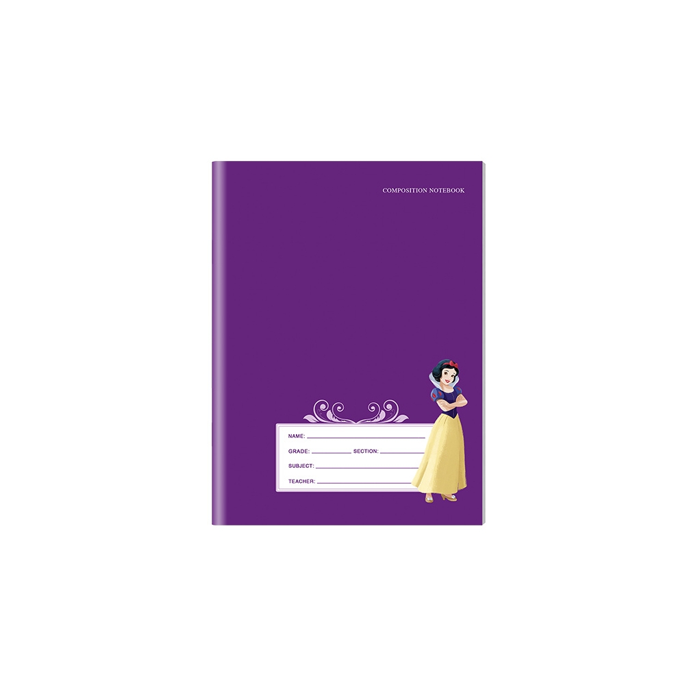 Set of 10 Orions Disney Princess Color Coding Composition Notebook 80 ...