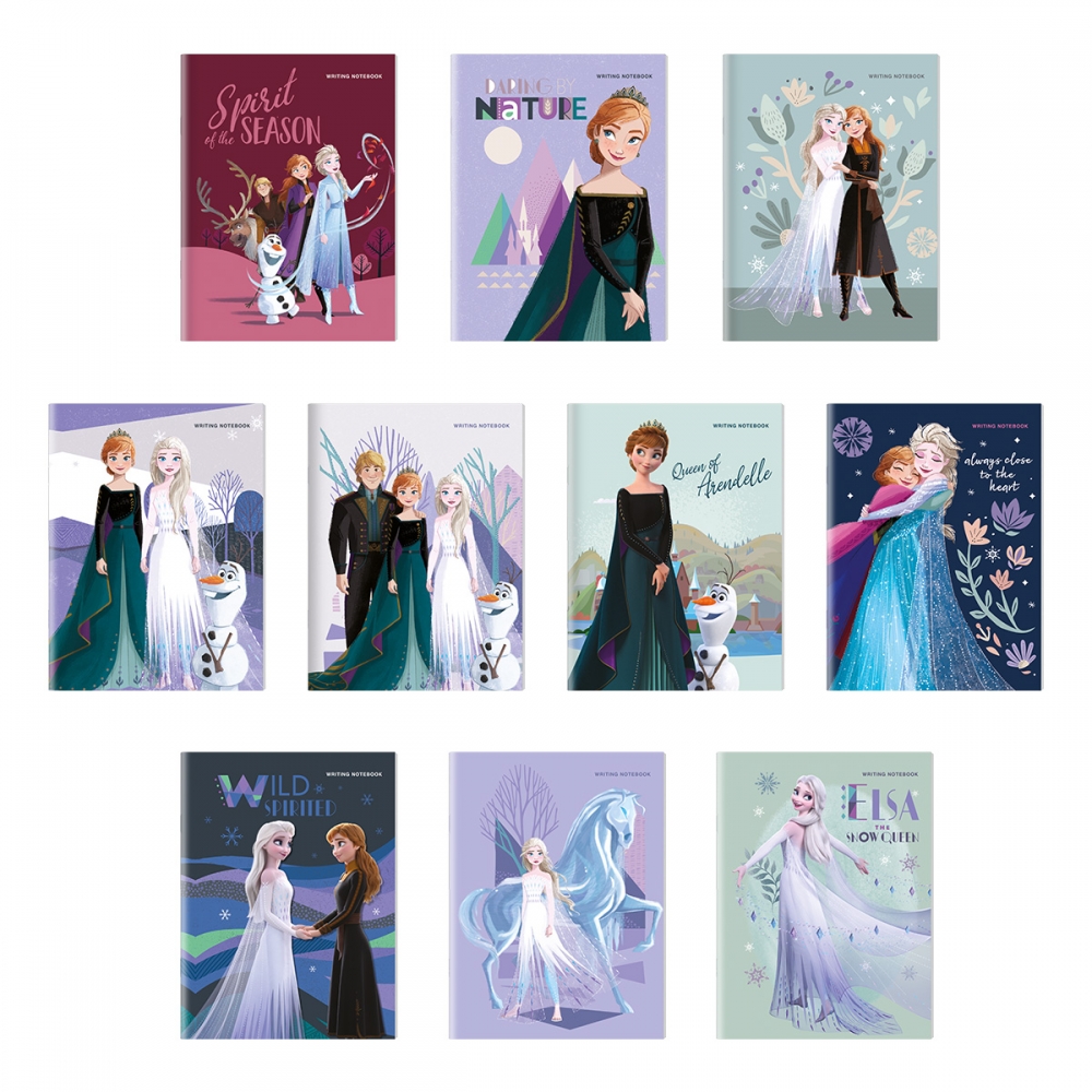 Set of 10 Orions Disney Frozen Writing Notebook 80 Leaves for PHP370.00 ...